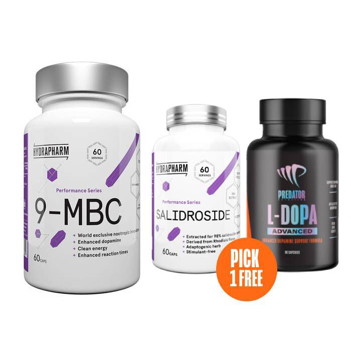 Hydrapharm 9-MBC Capsules | Dopamine Supplement | 9-Methyl Beta Carboline